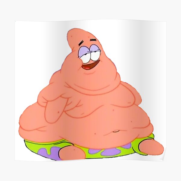 "Patrick star" Poster by Pandabearrz0 | Redbubble