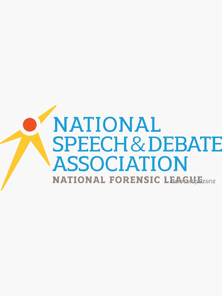 "NSDA" Sticker for Sale by rebecalopezanz | Redbubble