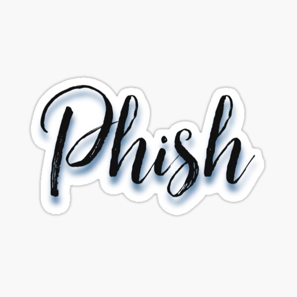 "Phish cursive sticker" Sticker for Sale by NativeAssady | Redbubble
