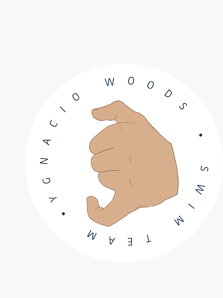 "YWST seahorse sticker circle " Sticker by sydneykmoutier | Redbubble