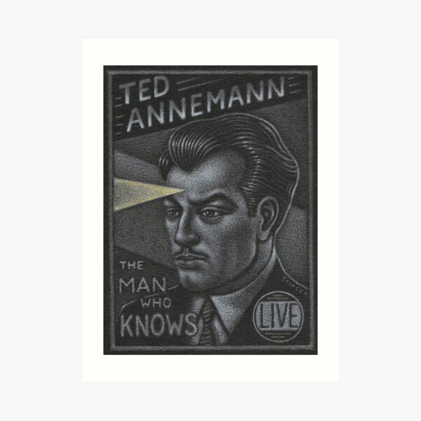 "Ted Annemann" Art Print for Sale by Thomas Sciacca | Redbubble
