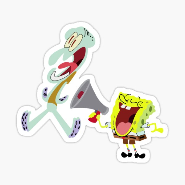 "Spongebob Squarepants" Sticker by carolismedeiros | Redbubble