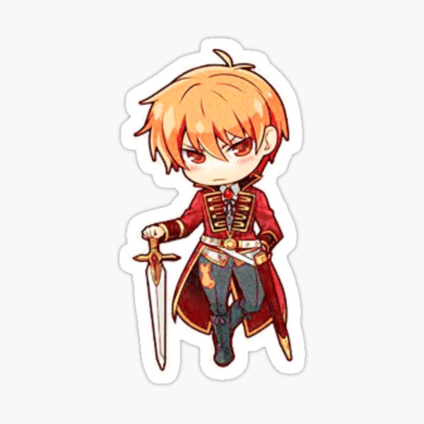 "Kyo Knight Chibi" Sticker for Sale by Ellenaia | Redbubble