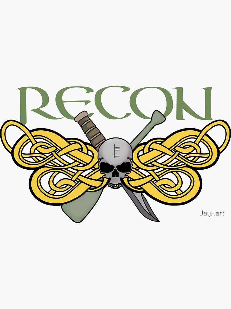 "Celtic Recon Jack - Transparent " Sticker for Sale by JayHart | Redbubble