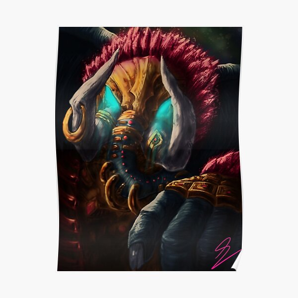 "Elephant Shaman" Poster for Sale by MoonTempleMagi | Redbubble
