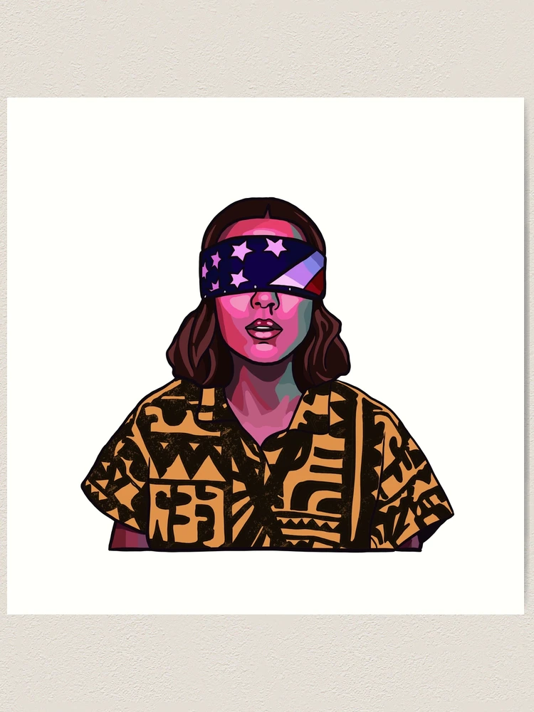 Eleven From Stranger Things S3 Drawing Stranger Things & Léon