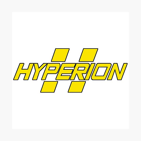 ""Hyperion" Classic Logo" Photographic Print for Sale by Shinespike ...
