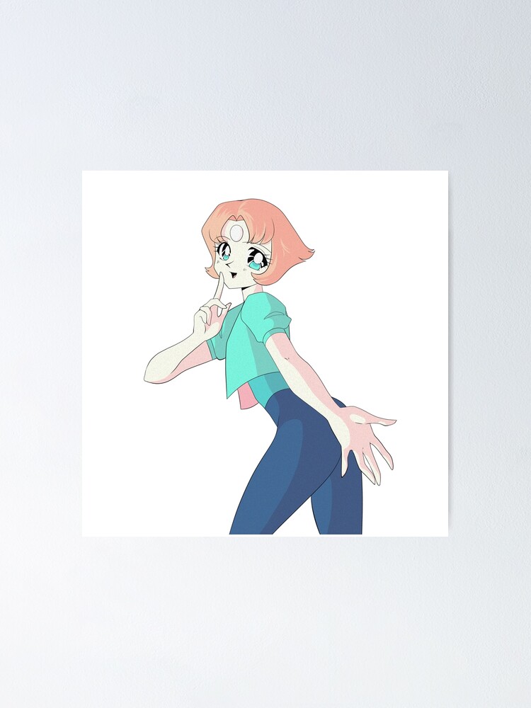"Pearl in Anime Pose V2" Poster for Sale by MoopyNoot | Redbubble