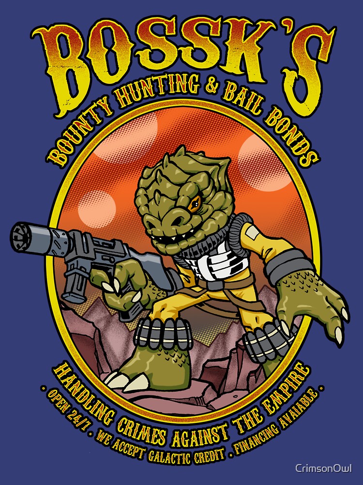 "Bossk's " T-shirt for Sale by CrimsonOwl | Redbubble | cool t-shirts ...