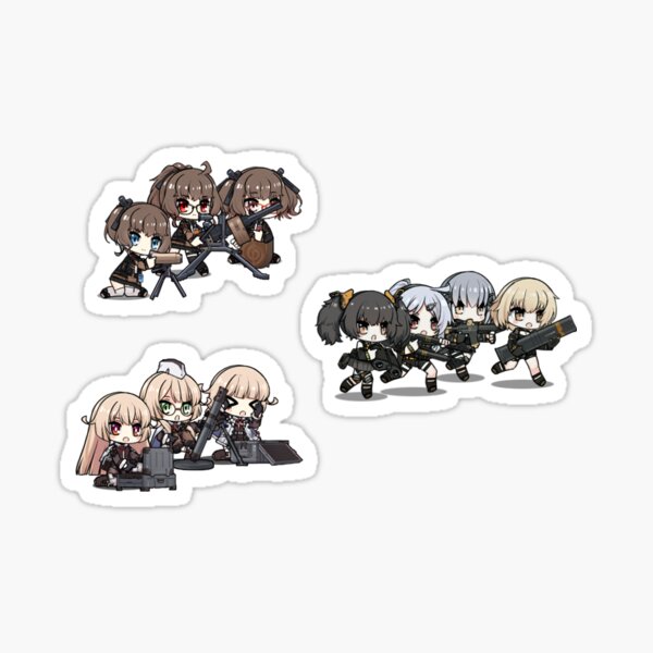 Girls Frontline Stickers | Redbubble