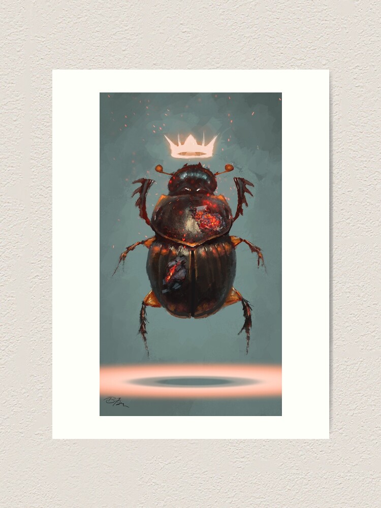 "King Beetle" Art Print for Sale by Barret-Frymire | Redbubble