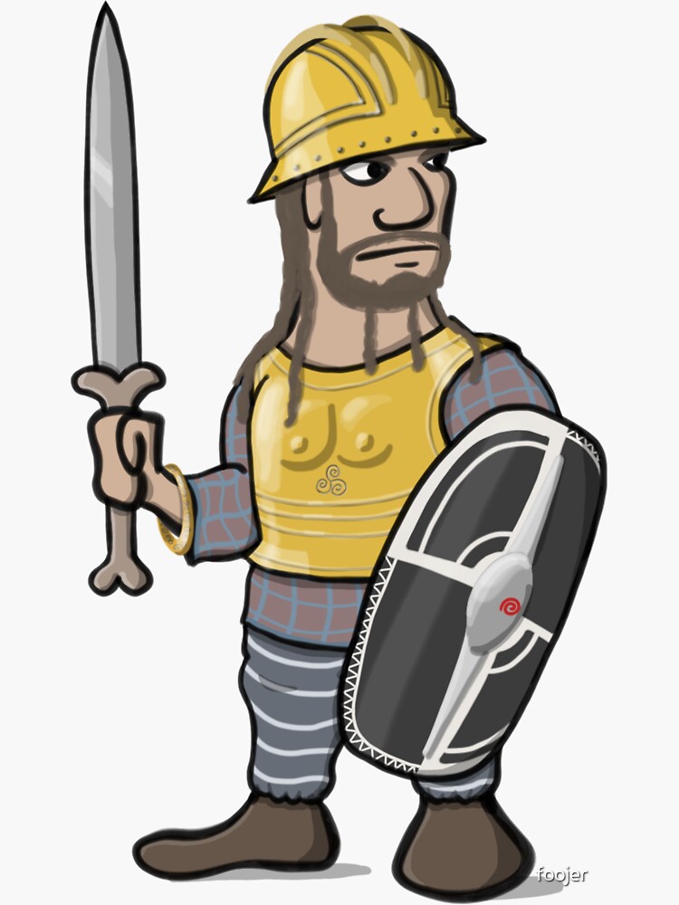 "Hallstatt Celt" Sticker for Sale by foojer | Redbubble