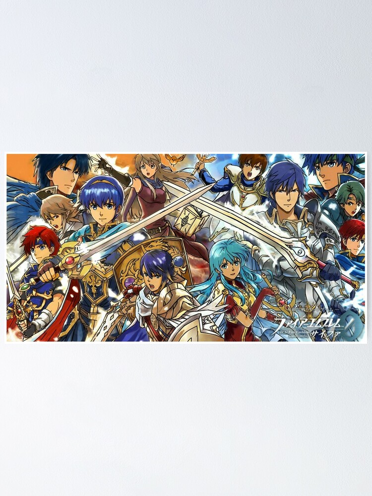 "COMIKET 2019 FIRE EMBLEM CIPHER PLAYMAT" Poster for Sale by ...