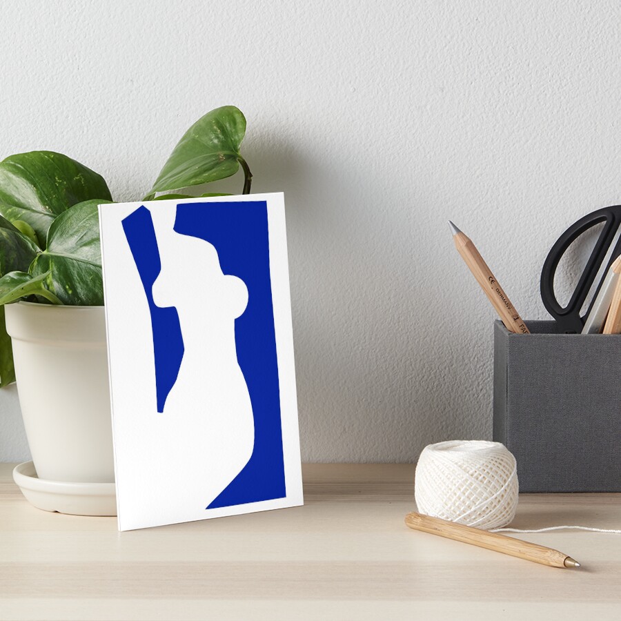 "Matisse Cut Out Figure #6" Art Board Print by ShaMiLaB | Redbubble