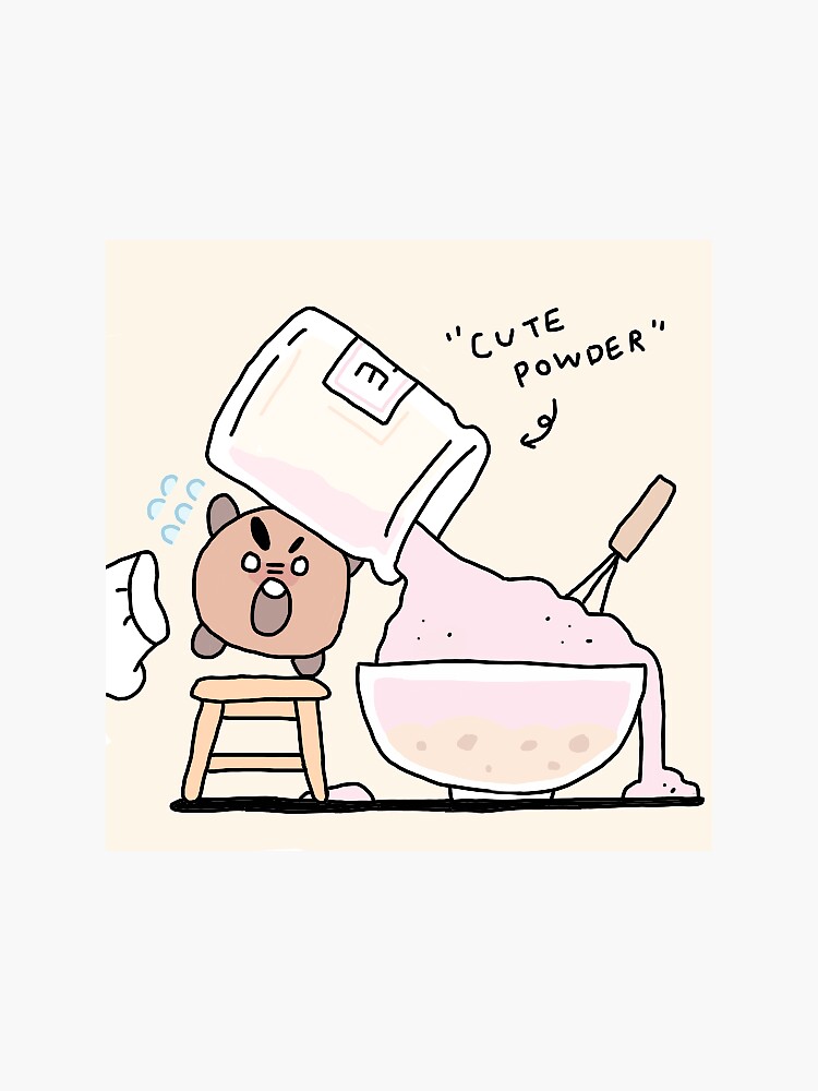 "Cute shooky" Sticker by rinrin03 | Redbubble
