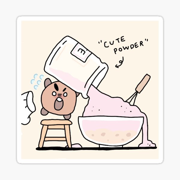 "Cute shooky" Sticker by rinrin03 | Redbubble