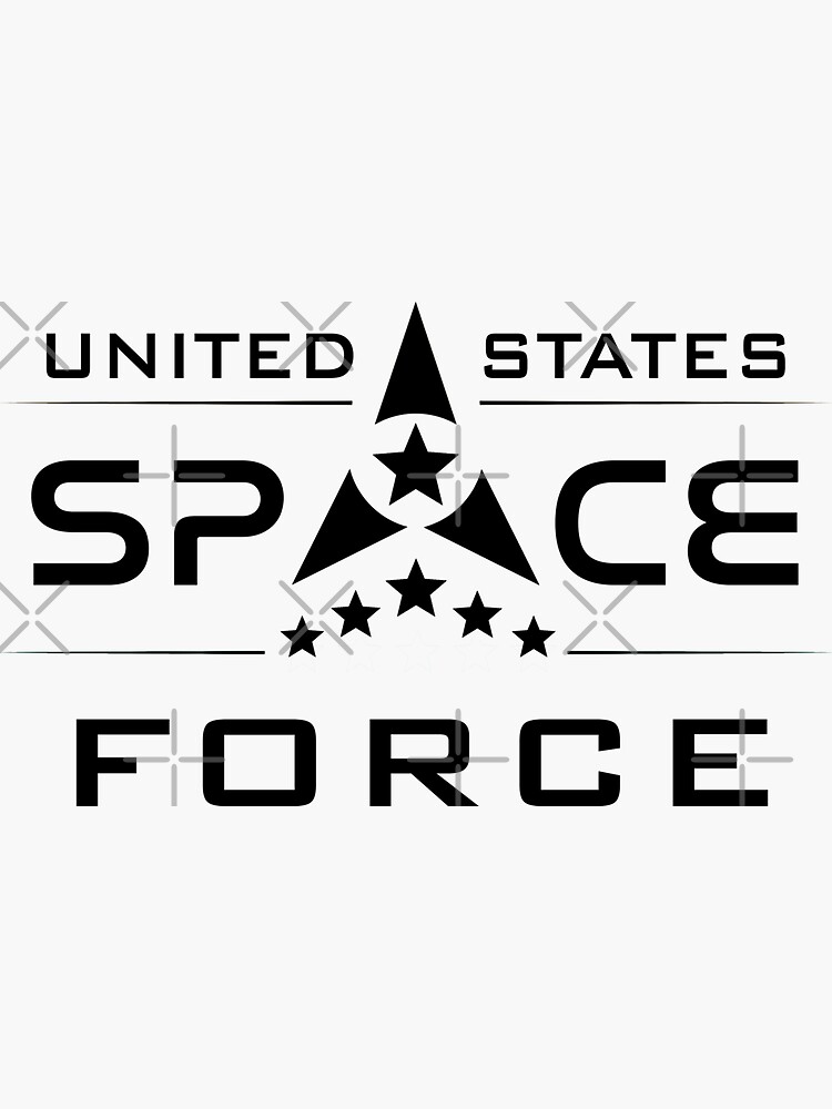 "Space Force Logo" Sticker for Sale by AllWellia | Redbubble