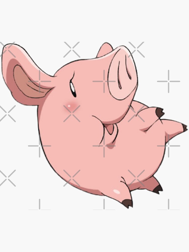 "Hawk-seven deadly sins" Sticker for Sale by nathix95 | Redbubble