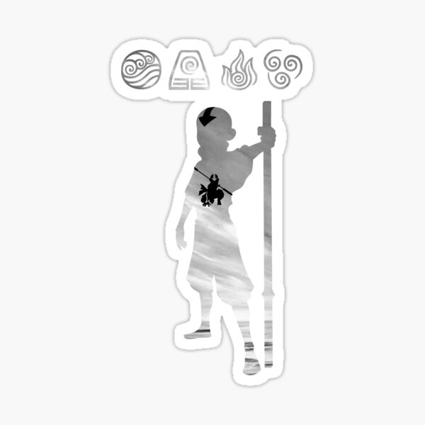 "Avatar the Last Airbender" Sticker by Blason | Redbubble