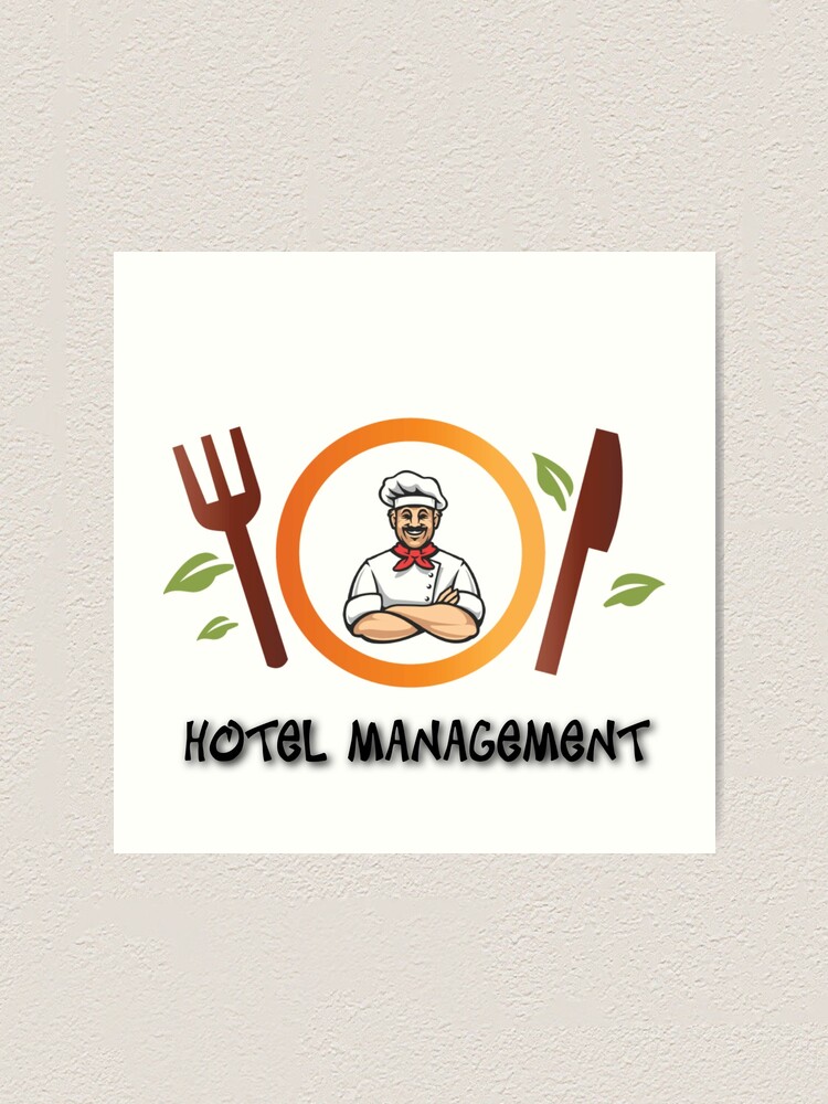 "Hotel Management New logo." Art Print by Ajay400 | Redbubble