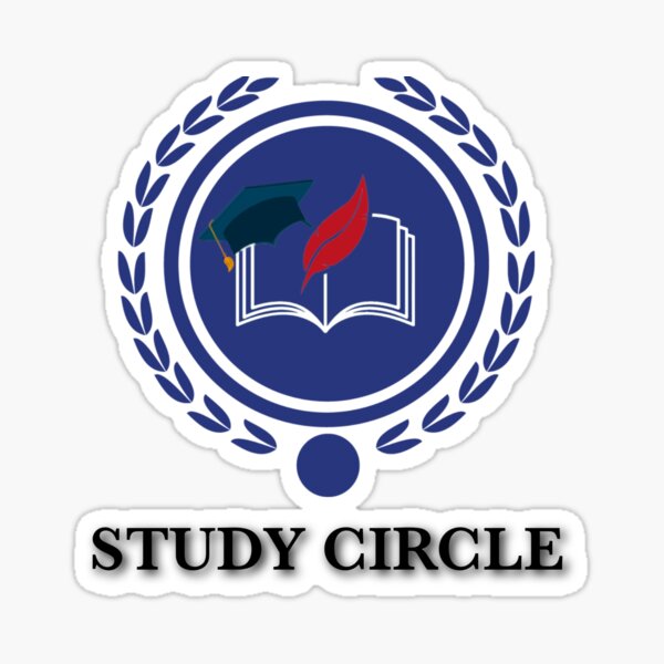 Pegatina «Study Circle Nuevo logo.» de Ajay400 | Redbubble