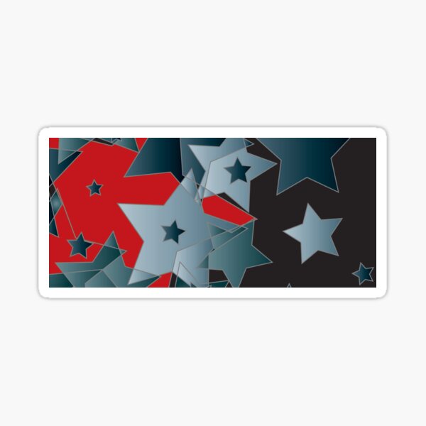 "Stars" Sticker by Honeyart1 | Redbubble