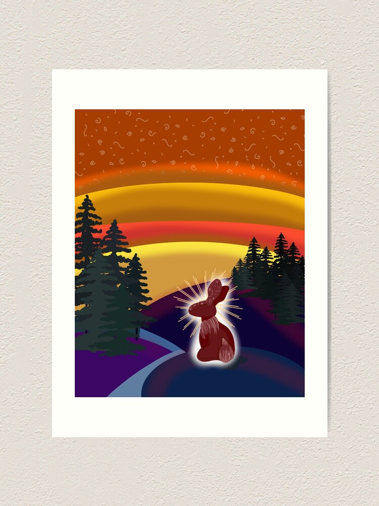 ""Warren Lord" ︱Watership Down ︱Rabbit, Frith, God" Art Print for Sale ...