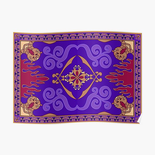 "Magic Carpet" Poster by animateastory | Redbubble