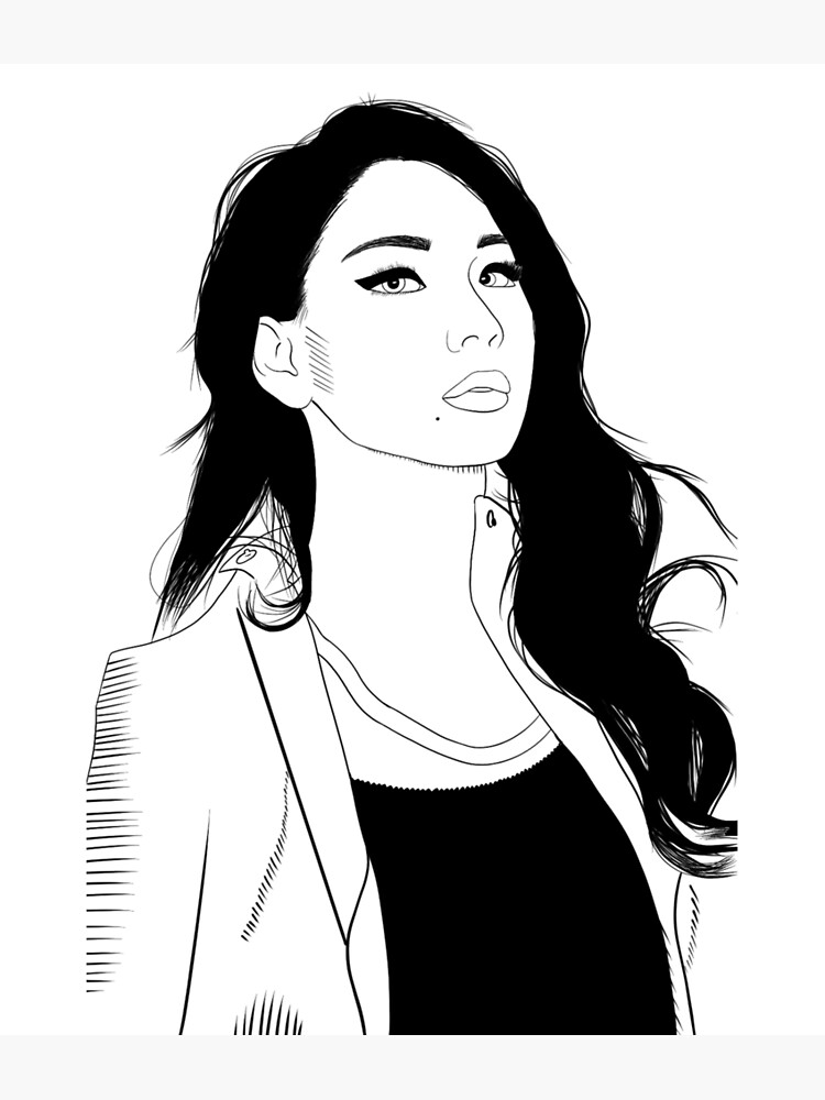 "CL Black Outline" Poster by isacaste | Redbubble