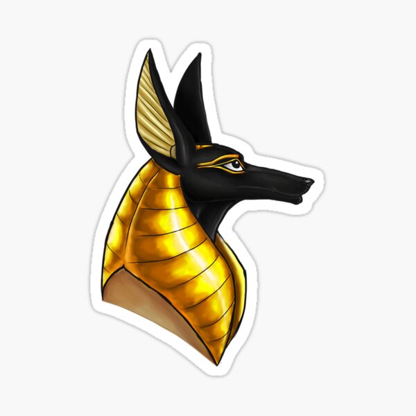 "Anubis" Sticker for Sale by Cxsavinx3 | Redbubble