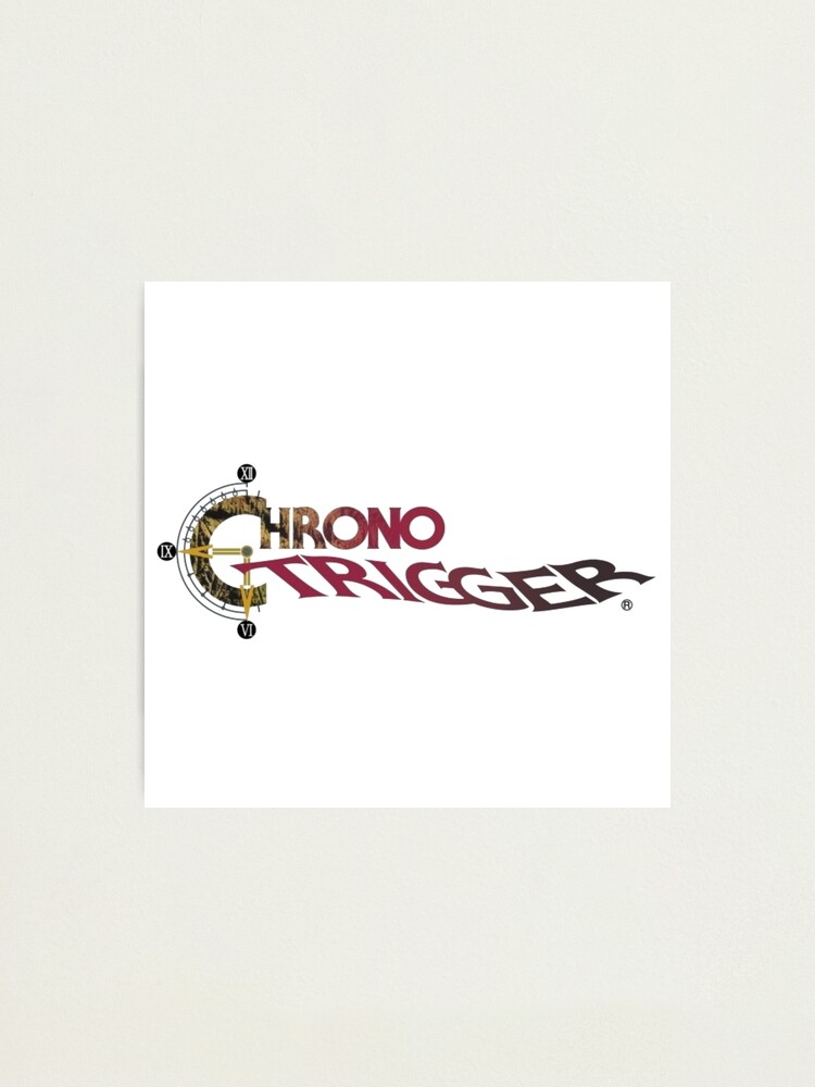"Chrono Trigger Logo" Photographic Print by CassidyCreates | Redbubble