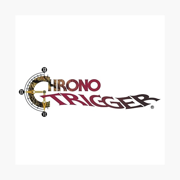 "Chrono Trigger Logo" Photographic Print by CassidyCreates | Redbubble