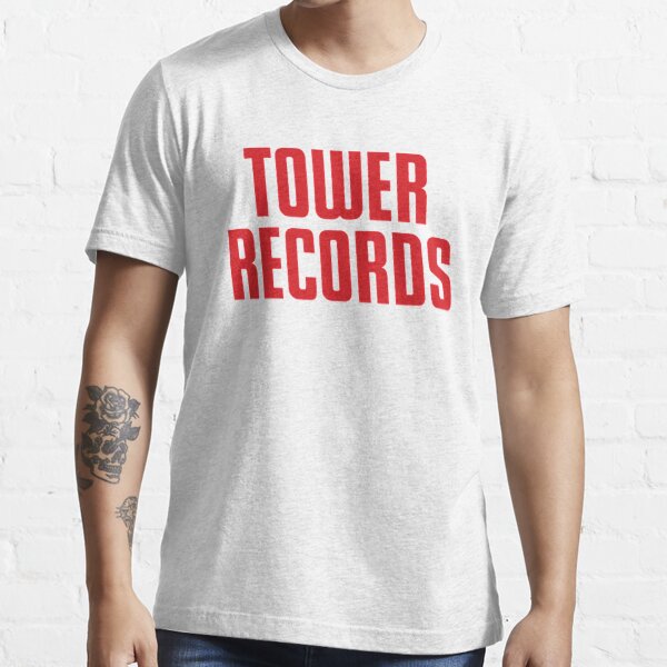 "Tower Records" T-shirt for Sale by jordan5L | Redbubble | tower ...
