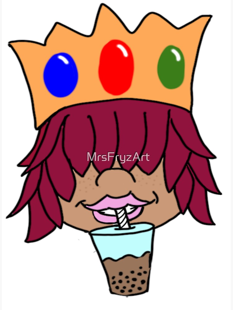 "Loc Queen" Sticker for Sale by MrsFryzArt | Redbubble