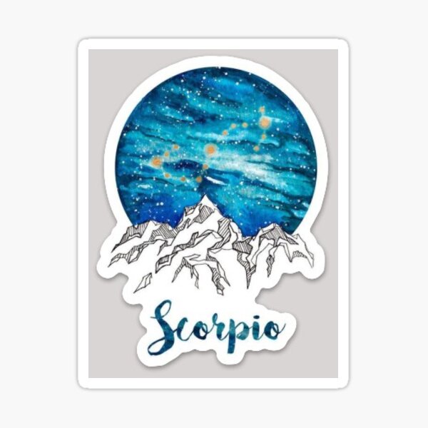 "Scorpio" Sticker by fatima2010 | Redbubble