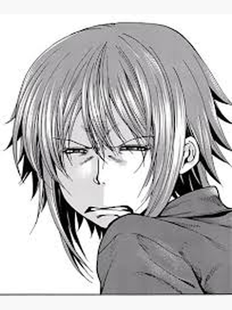 Grand Blue Chisa Disgusted Face Art Print For Sale By Snailhunter66 Redbubble