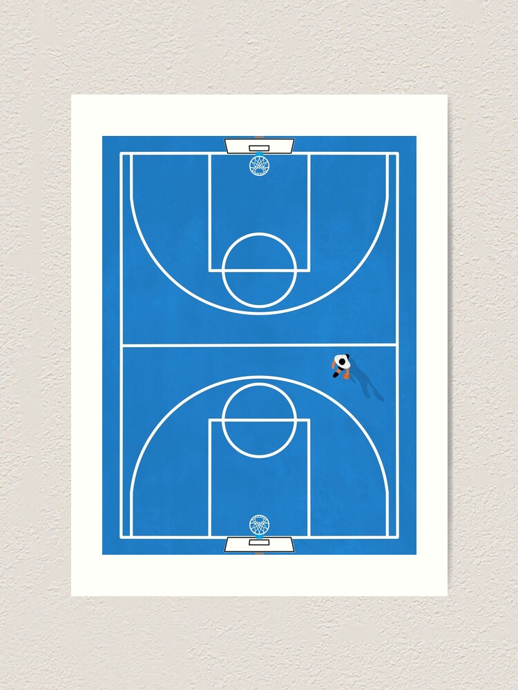 "Shoot Hoops | Basketball Illustration " Art Print for Sale by The ...