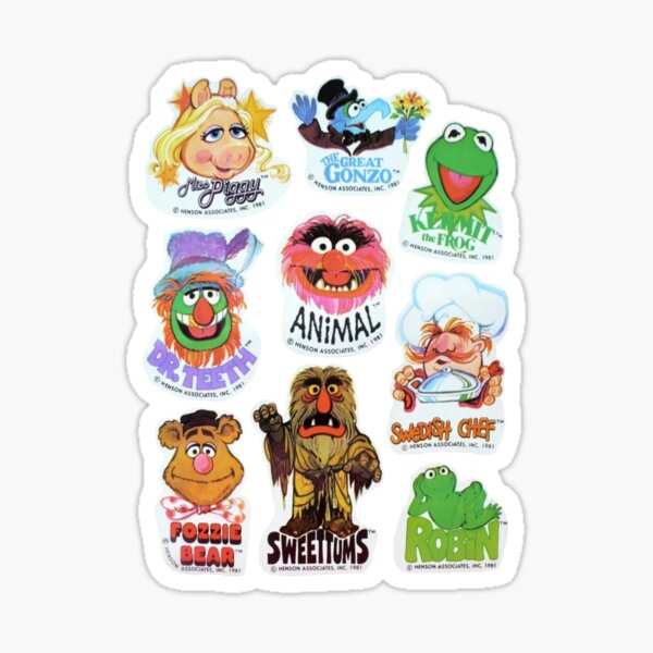 Muppets Stickers | Redbubble
