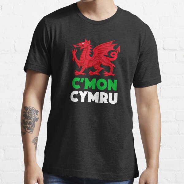 "C'mon Cymru Wales Welsh Rugby Football Shirt" T-shirt for Sale by ...
