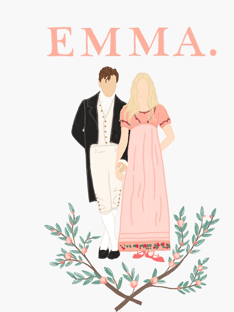 "Emma Movie " Sticker for Sale by annielinnart | Redbubble