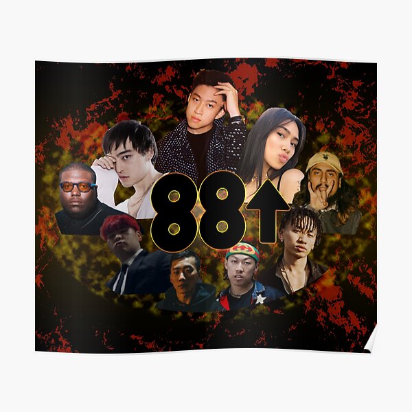 "88 gang" Poster for Sale by amirshazrin94 | Redbubble