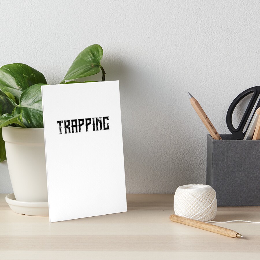 "trapping" Art Board Print by DTRMODE | Redbubble
