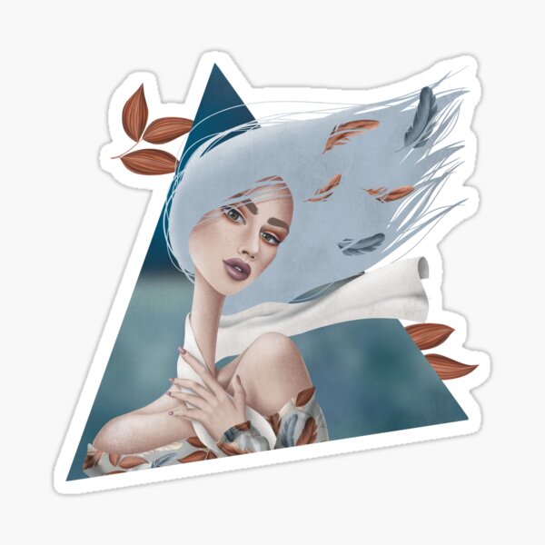 "Jenny" Sticker for Sale by nataliakodi | Redbubble