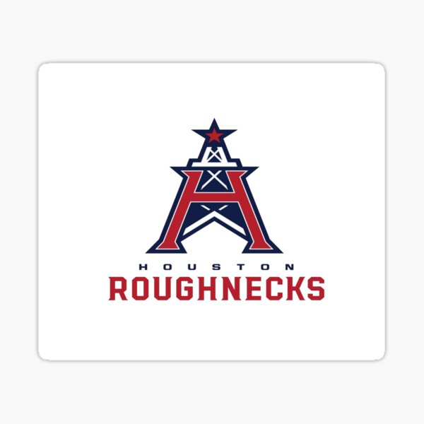 "Houston Roughnecks Logo XFL Team" Sticker for Sale by nickcosky ...