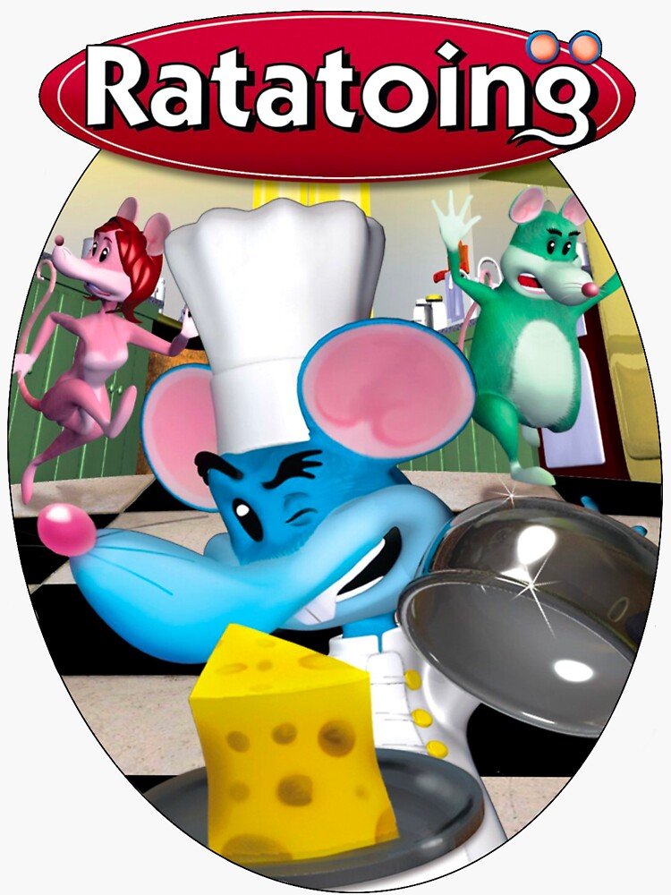 "Ratatoing Logo" Sticker for Sale by bethany-kent | Redbubble