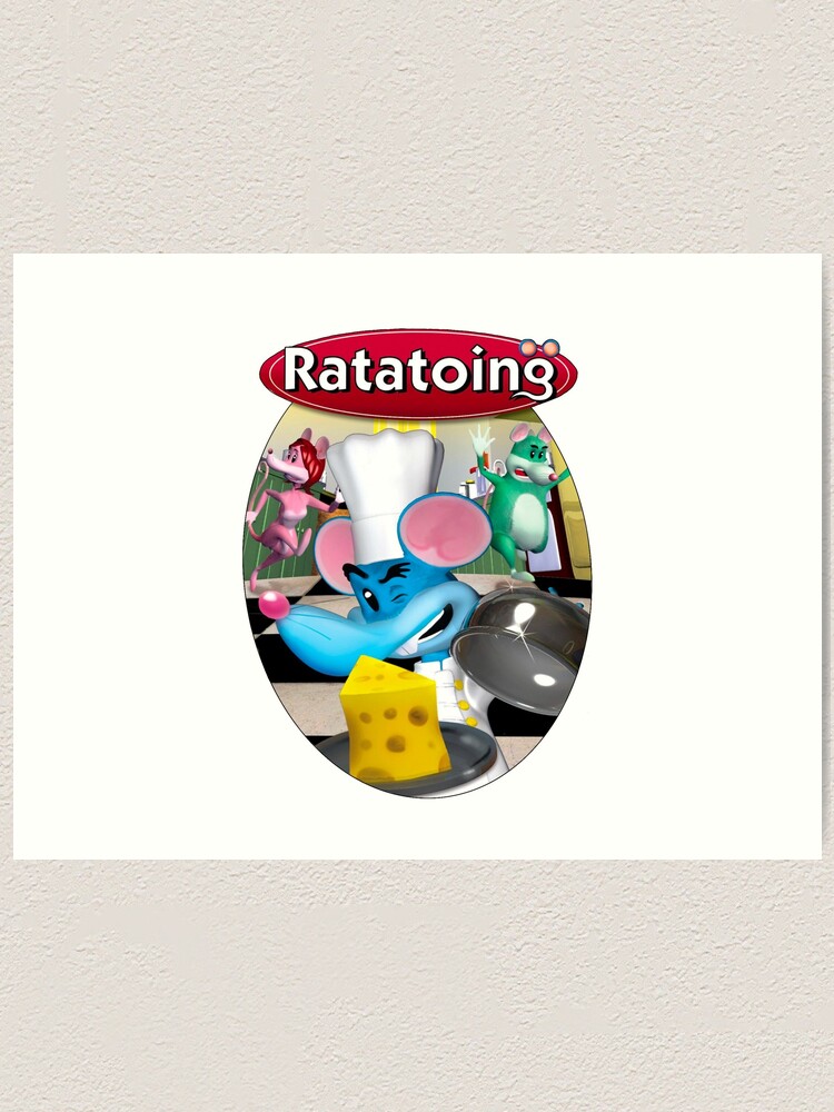 "Ratatoing Logo" Art Print for Sale by bethany-kent | Redbubble