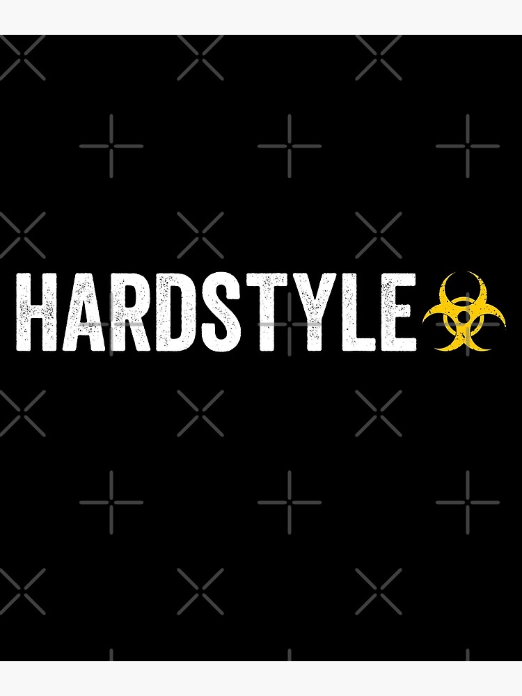 "Hardstyle Biohazard Toxic Symbol Rave" Greeting Card for Sale by ...