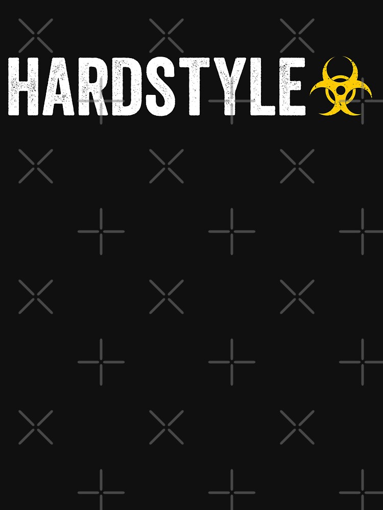 "Hardstyle Biohazard Toxic Symbol Rave" T-shirt for Sale by mBshirts ...