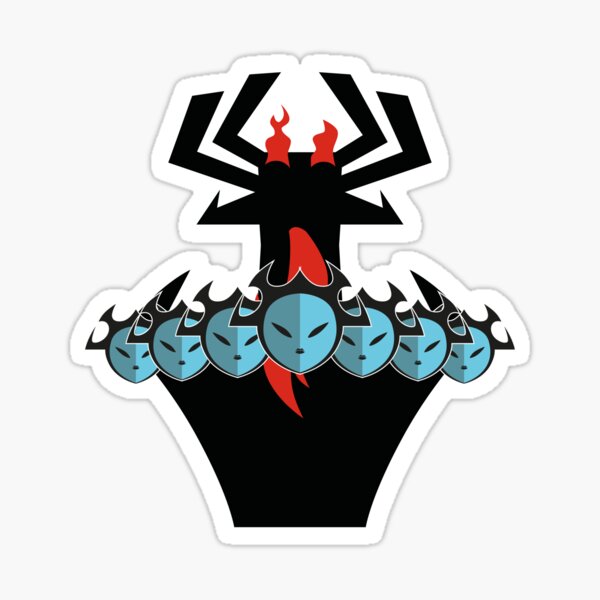 "The 7 Daughters of Aku" Sticker for Sale by CloakAndDaggers | Redbubble