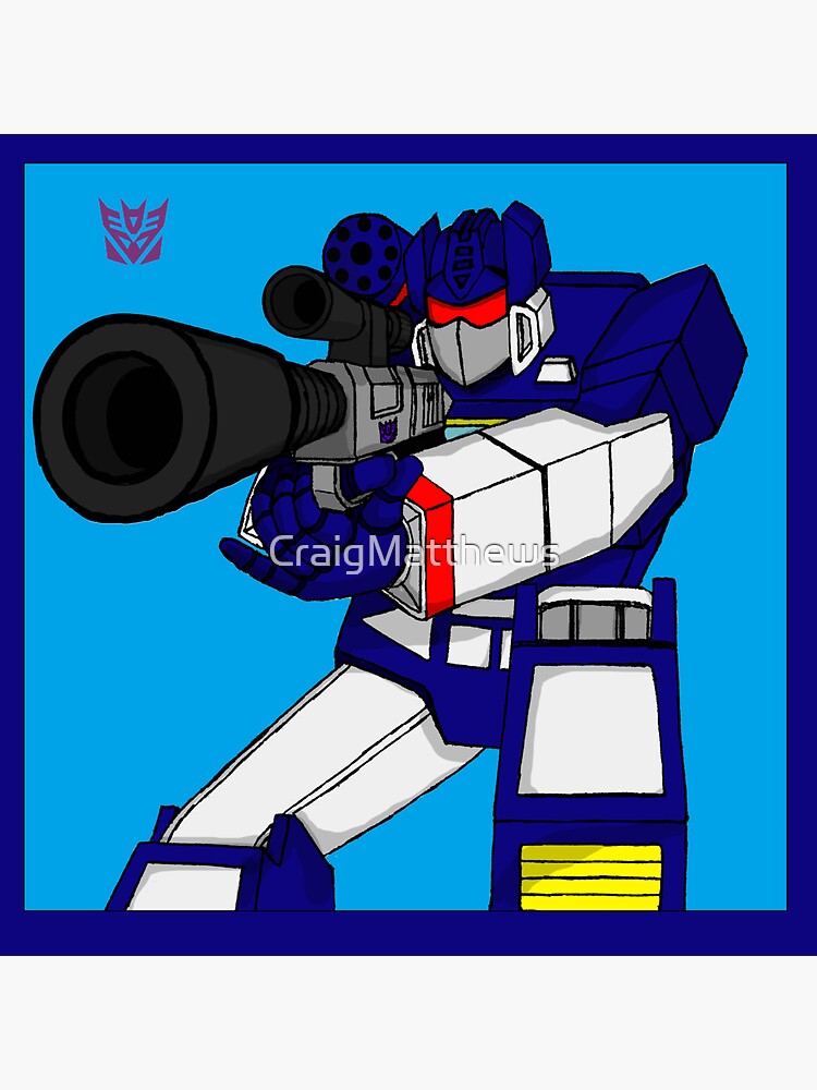 "Transformers Soundwave" Sticker for Sale by CraigMatthews | Redbubble